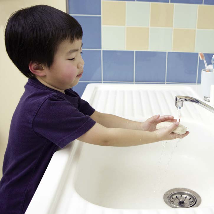 Washing Hands Before Eating