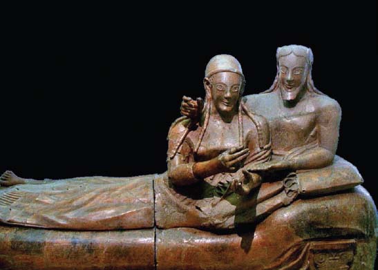 Why are Etruscan tombs built to look like houses? - The Handy Art ...